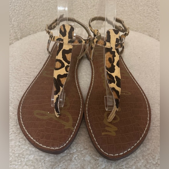 Sam Edelman | Shoes | Sam Edelman Cheetah Thong Sandals Leopard Print ...